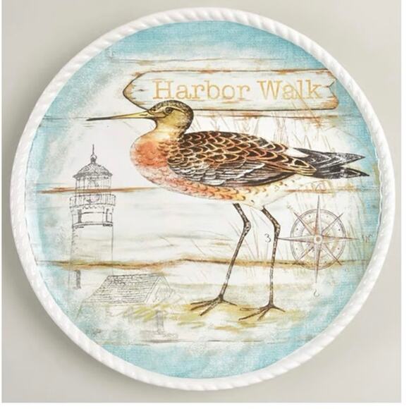 Certified International | Dining | Beach Cottage Plate Certified ...